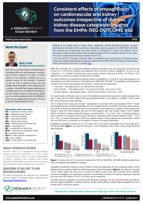 Diabetes & Obesity Research Review Free NZ Update | Study Review ...
